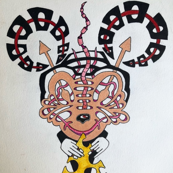 Other | Trippy Mouse Print | Poshmark